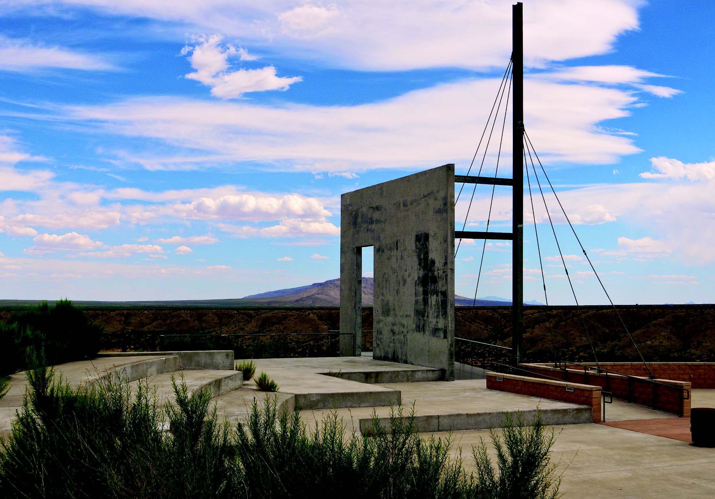 The amphitheater evokes the sail of the ship-inspired building.