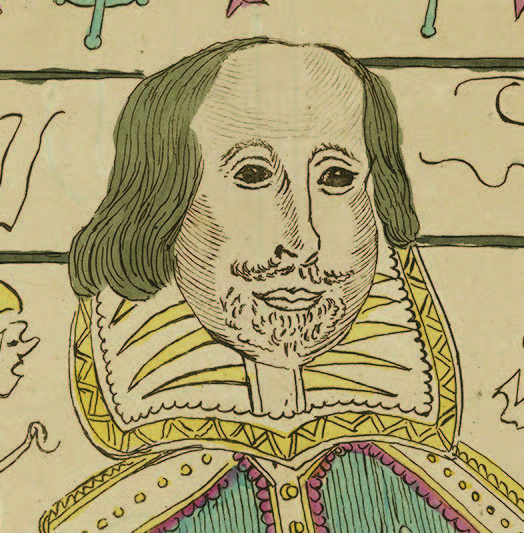 Facsimile of one of William Henry Ireland’s forgeries, a primitive ...