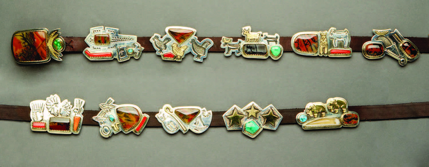 Gift of John and Ann Stewman. Tourist Spoon Belt by Yazzie Johnson ...